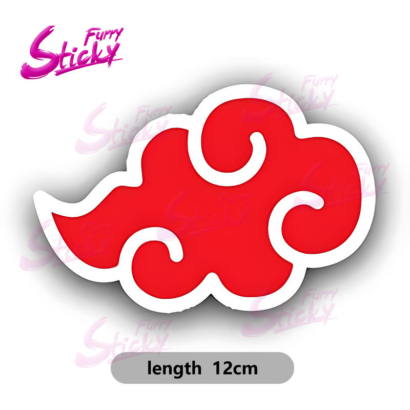 Nine Tails Seal Talisman Anime Sticker Waterproof Sunscreen Laptop ...