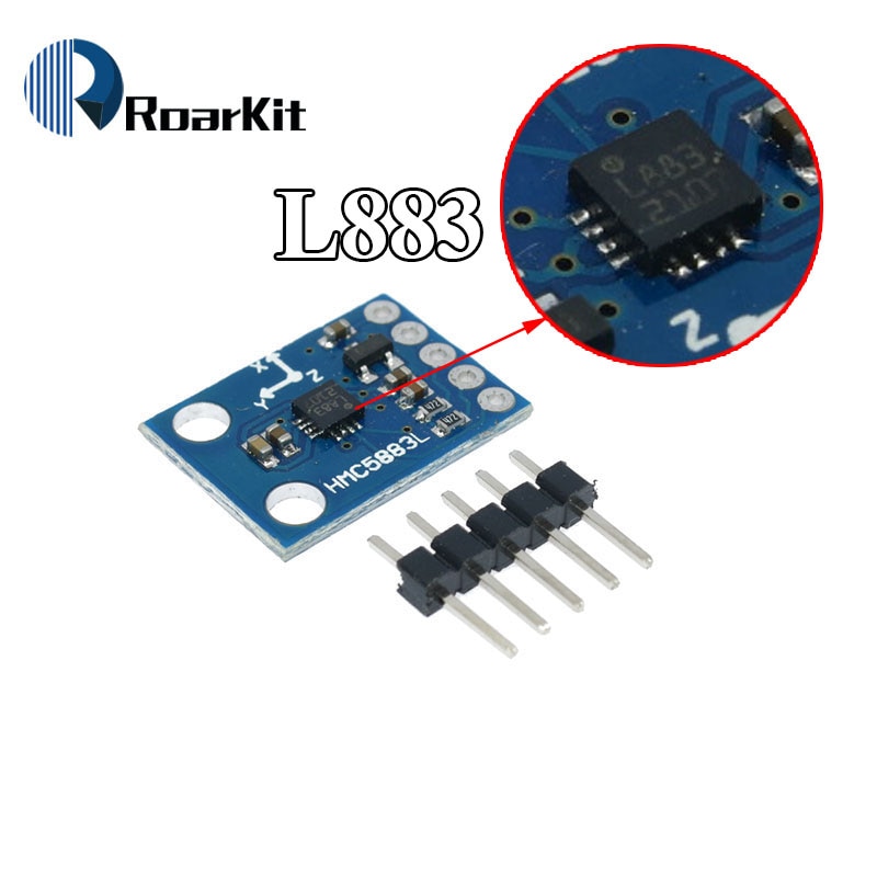 【happy one】GY-273 3V-5V HMC5883L Triple Axis Compass Magnetometer ...