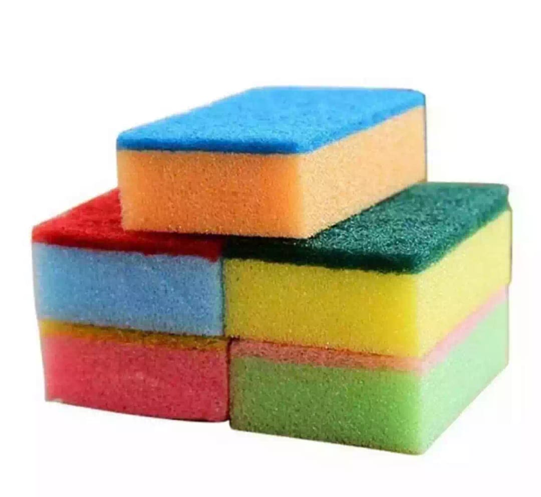 02 pcs of Cleaning Sponge or Washing Sponge or Kitchen Usage Sponge ...