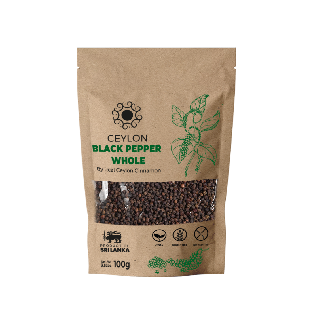 Black Pepper Gammiris 100g Pack Lowest Price In Sri Lanka | Real Ceylon ...