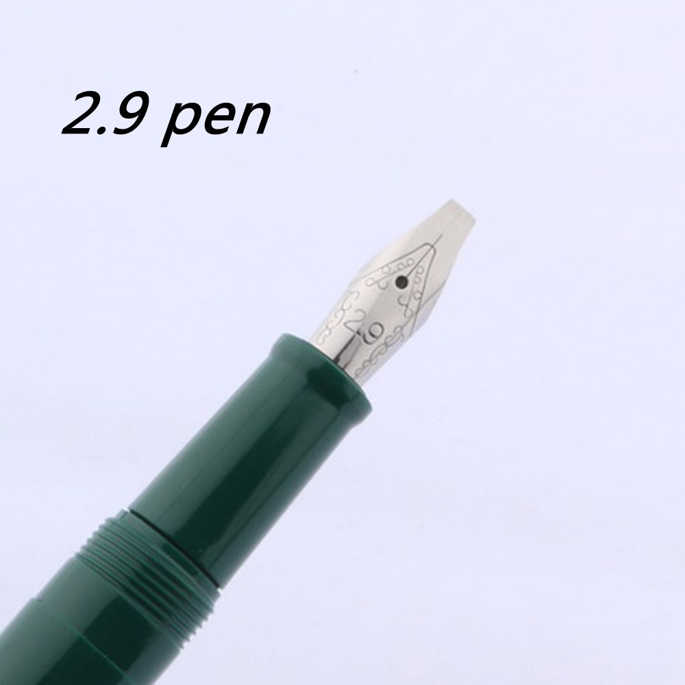 992 Fountain Pen Duckbill Gothic art plastic Dark green Office school ...
