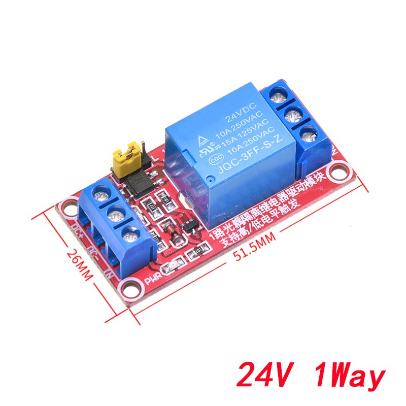 1 2 4 6 8 Channel 5V 12V 24V Relay Module Board Shield with Optocoupler ...