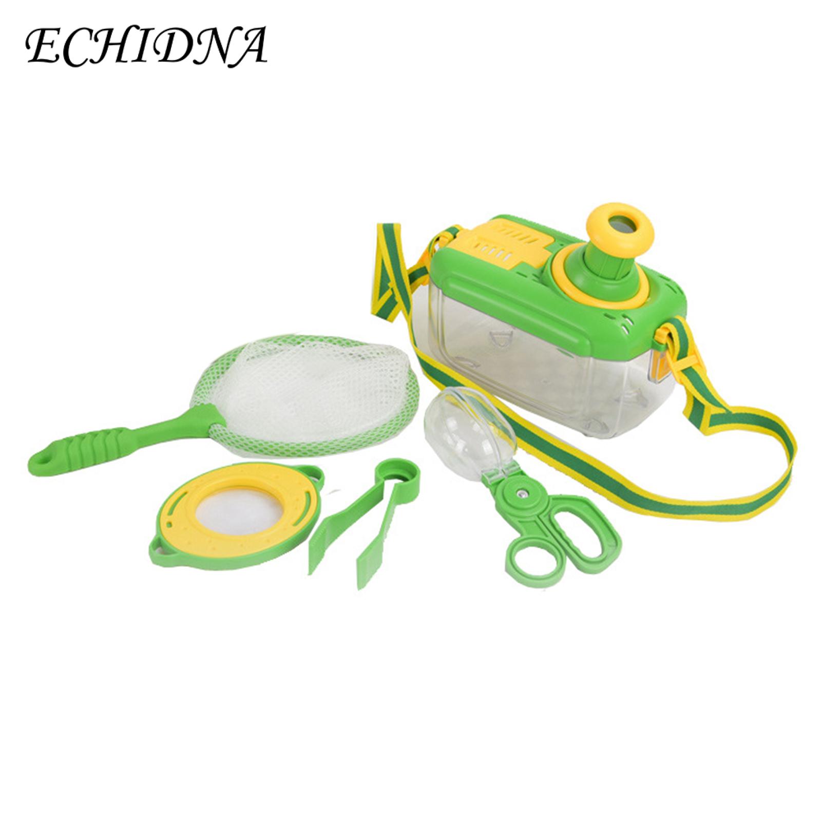 Kids Magnifying Glass Outdoor Nature Exploration Kit with Viewer Box ...