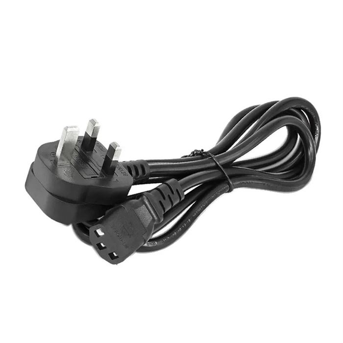 Power Cable 3 Pin - Black | Daraz.lk