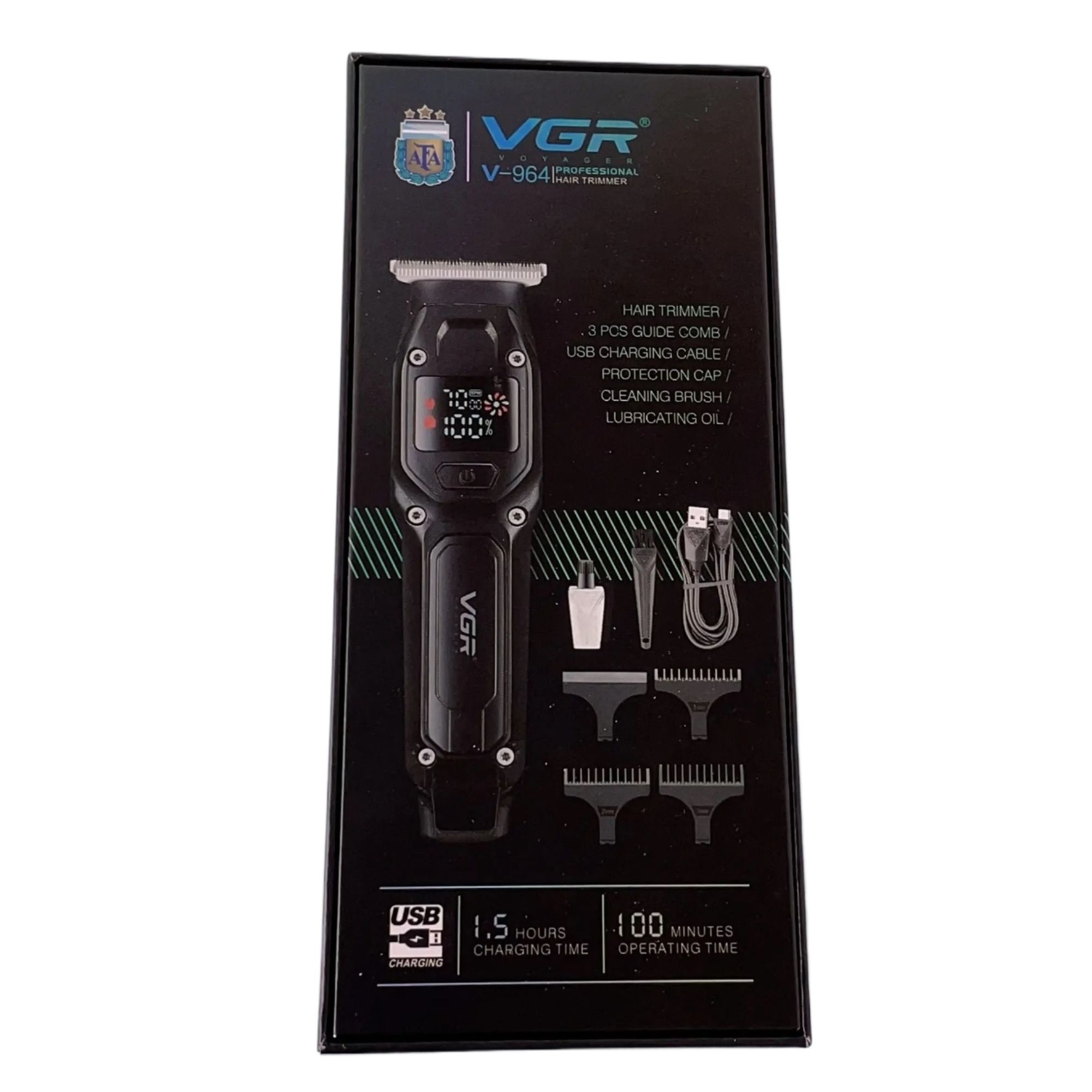 VGR V-964 Hair Cutting Machine Cordless Rechargeable Professional Hair ...
