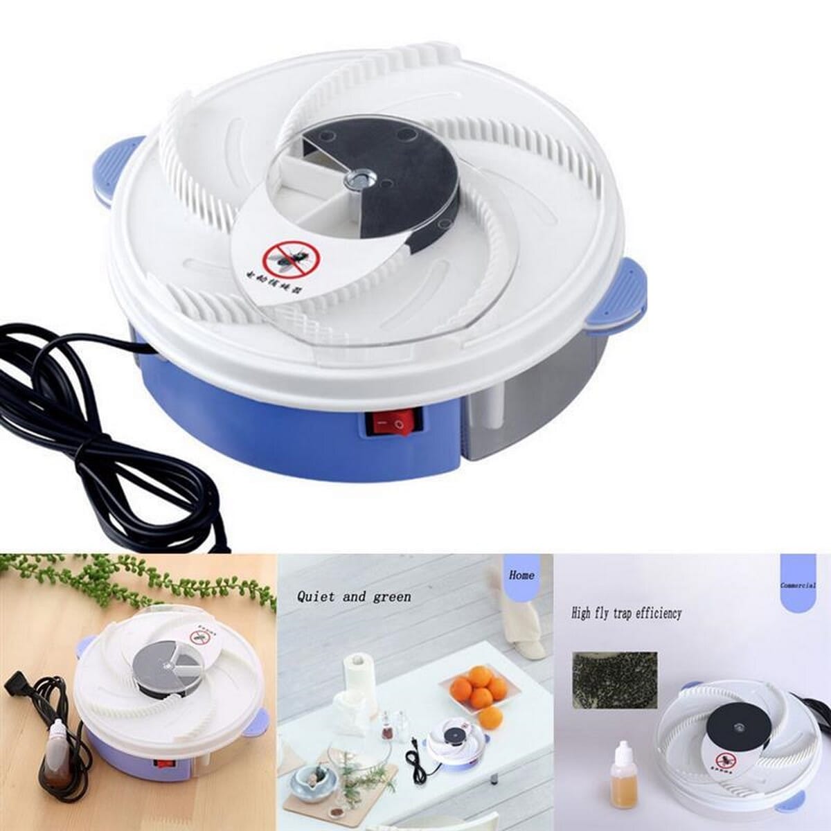 Electric Fly Trap Pest Control Electric Anti Fly Killer Trap Pest ...