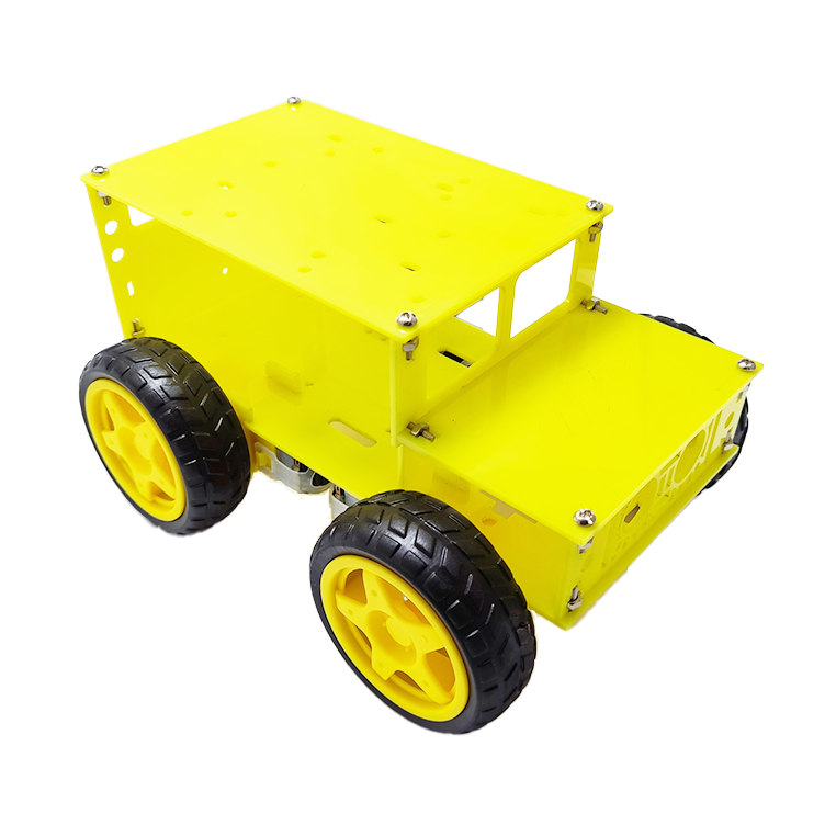 4WD Optimus Jeep 4 Wheel Jeep Chassis Arduino Raspberry Pi MagicBit Compatible | Daraz.lk