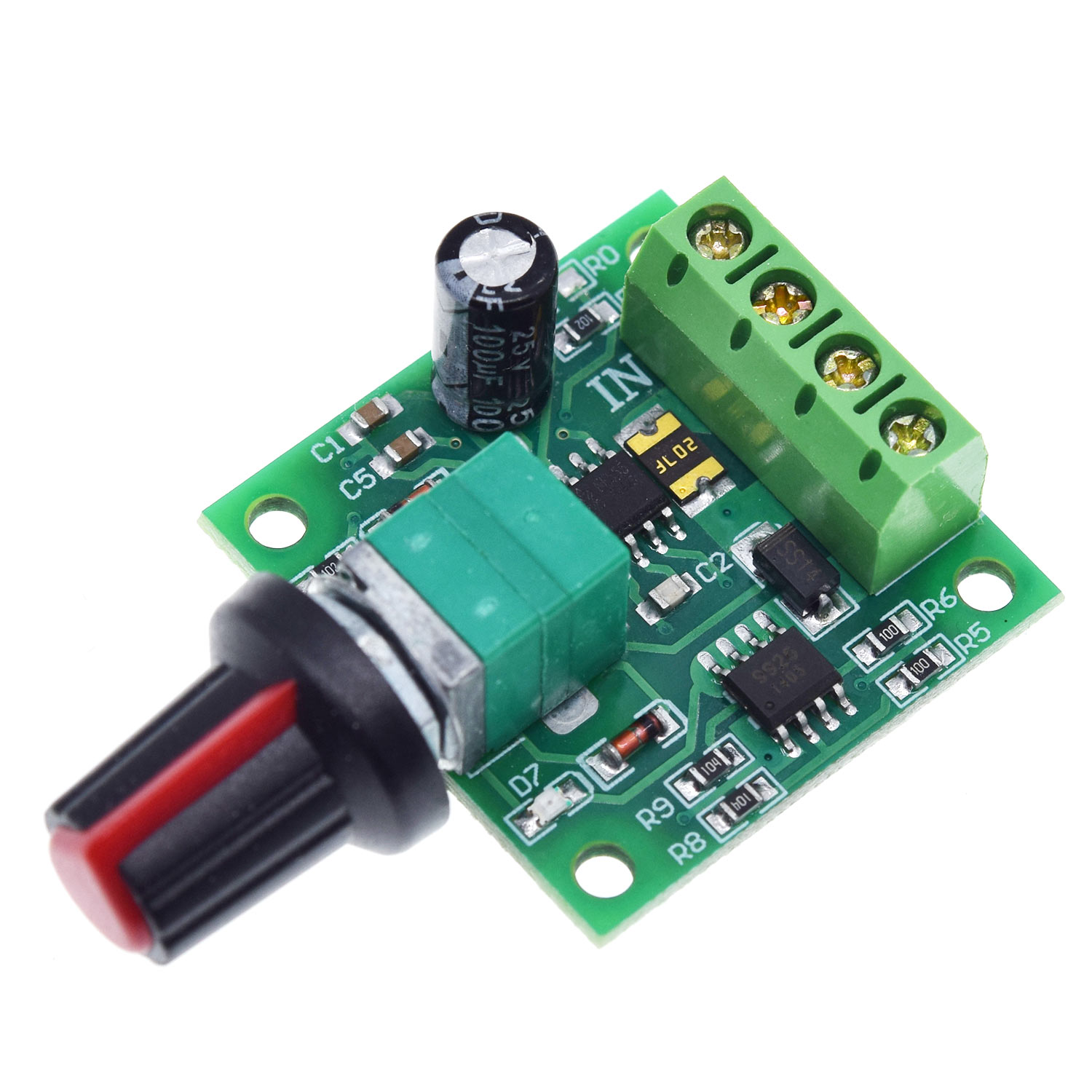 DC Motor Speed Controller 1.8V 3V 5V 6V 12V 2A PWM | Daraz.lk