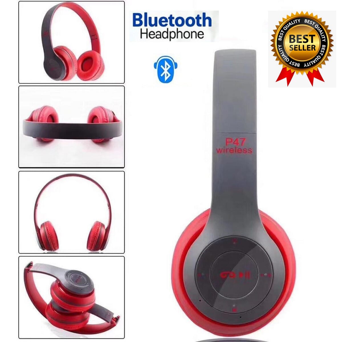 New P47 Bluetooth 4.1 Headphone Wireless Headband Earphone Hands Free ...