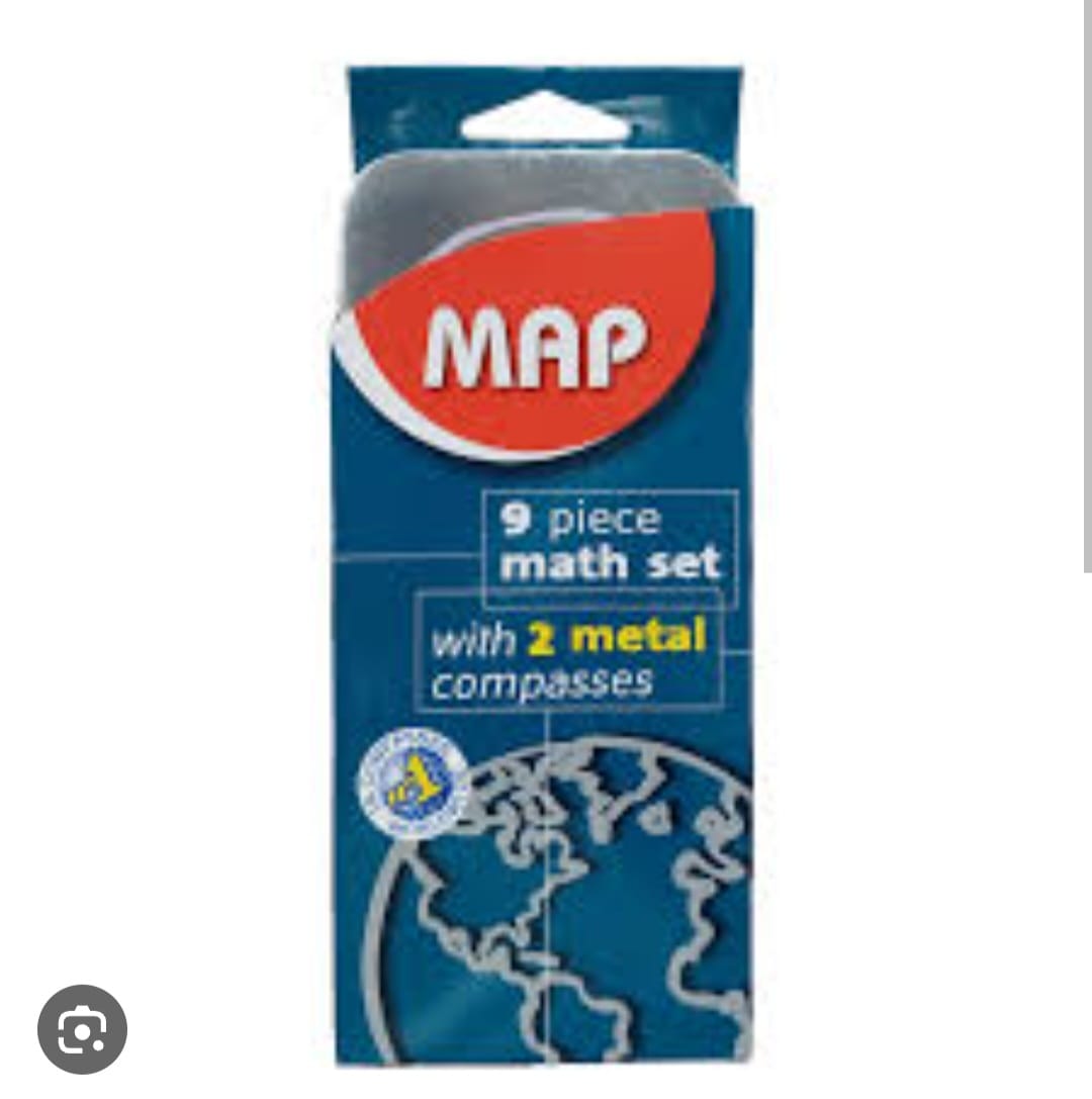 Map Instrument Box 9 Piece Math Set | Daraz.lk