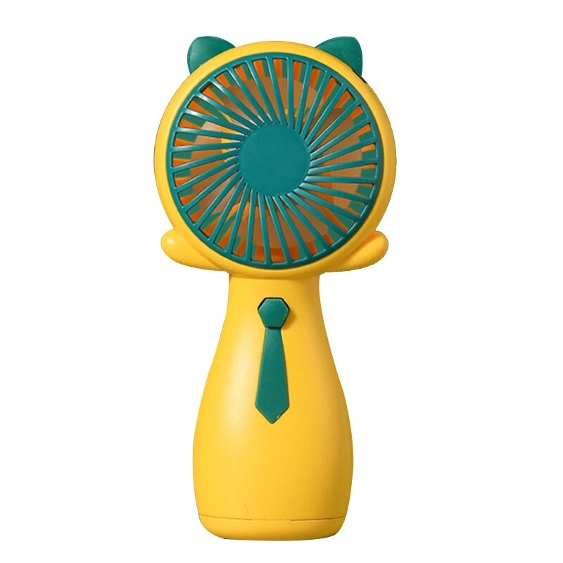20CC Cute for Cat Handheld Fan Small Cooling Fan Portable USB Eyelash ...