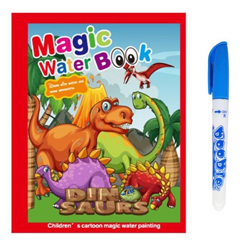 Children Early Education Toys Magical Book with Pen Water Drawing ...