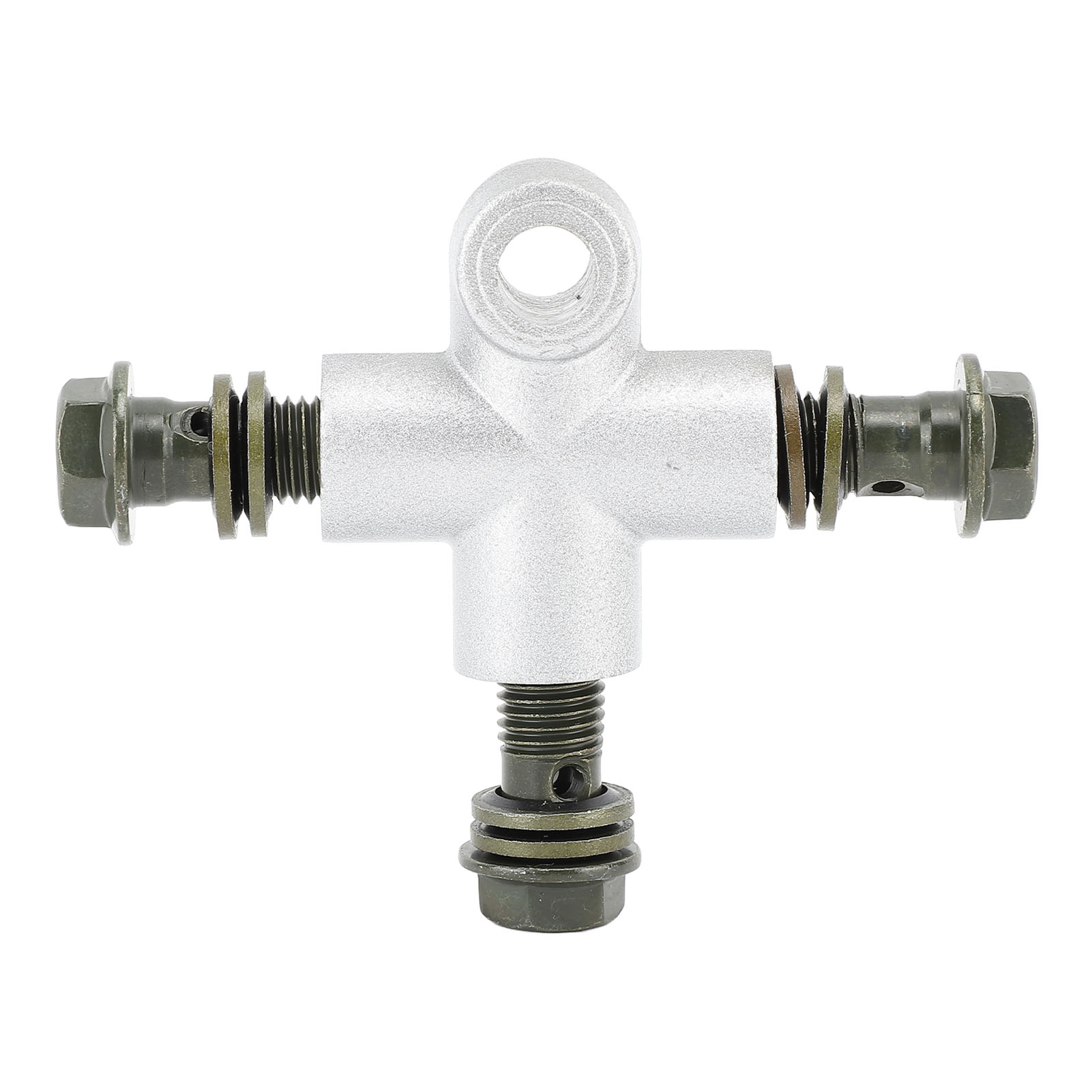 Hydraulic Brake T Connector Coupler Brake Line 3 Way Adapter Anti ...