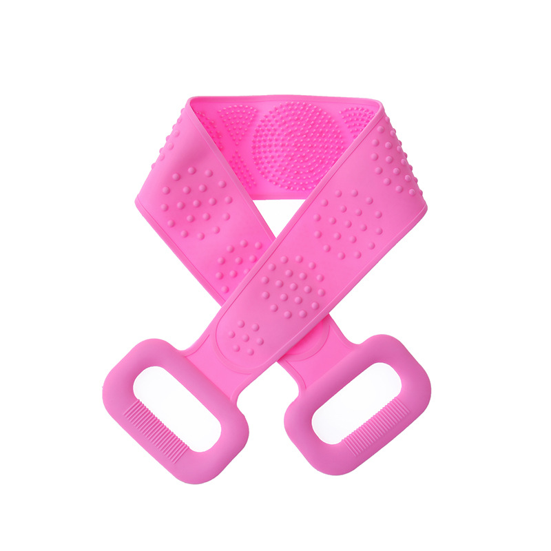 Silicone Back Scrubber Bath Shower Silicone Body Massage Brush