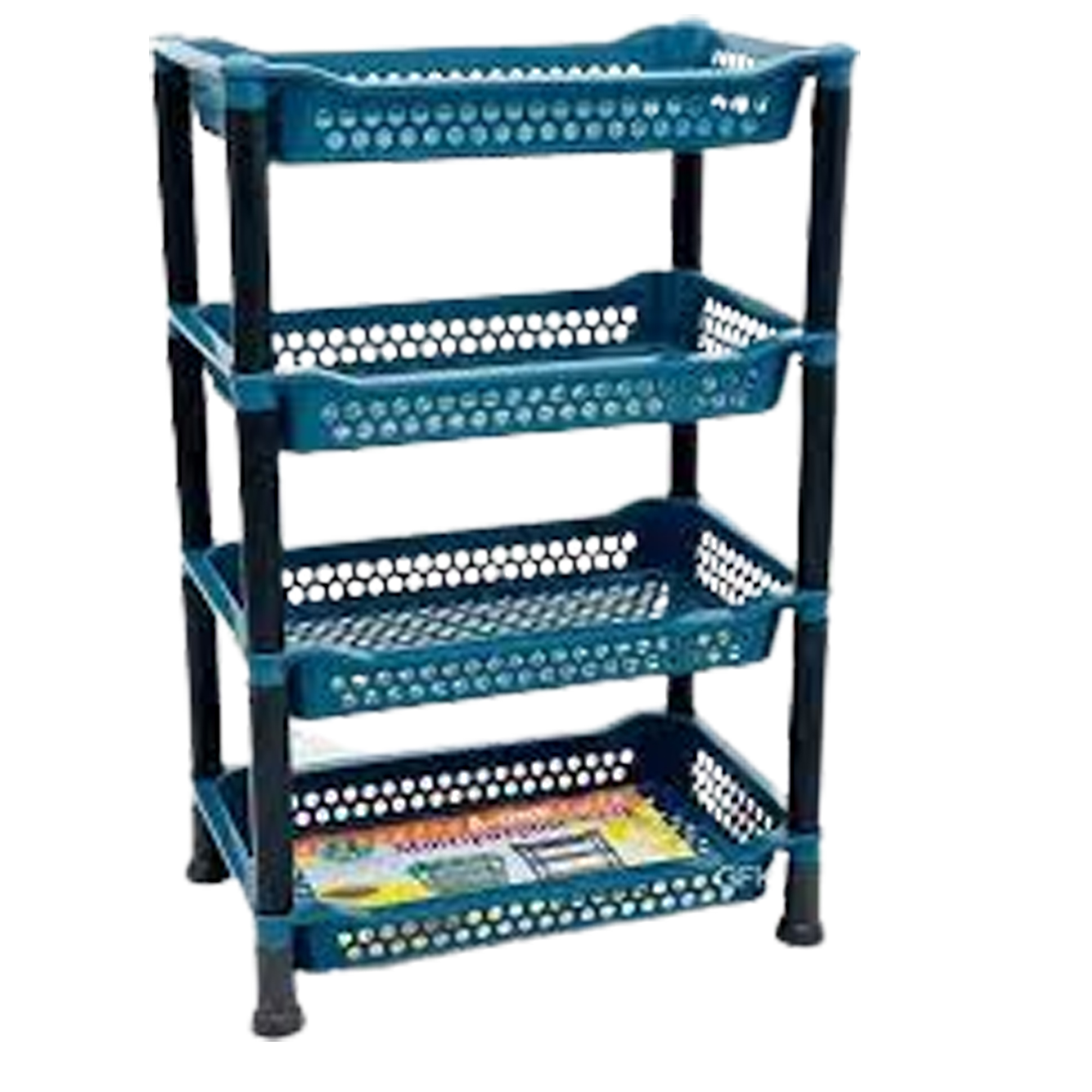 4 Layer Kitchen Fruit and Vegetable Multipurpose Rack | Daraz.lk