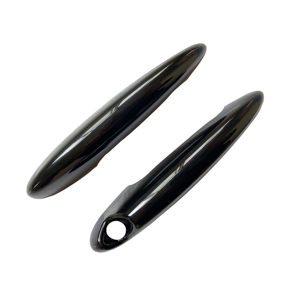 Car Handle Cover Gloss Black Carbon Fiber Car Door Handle Cover For BMW ...