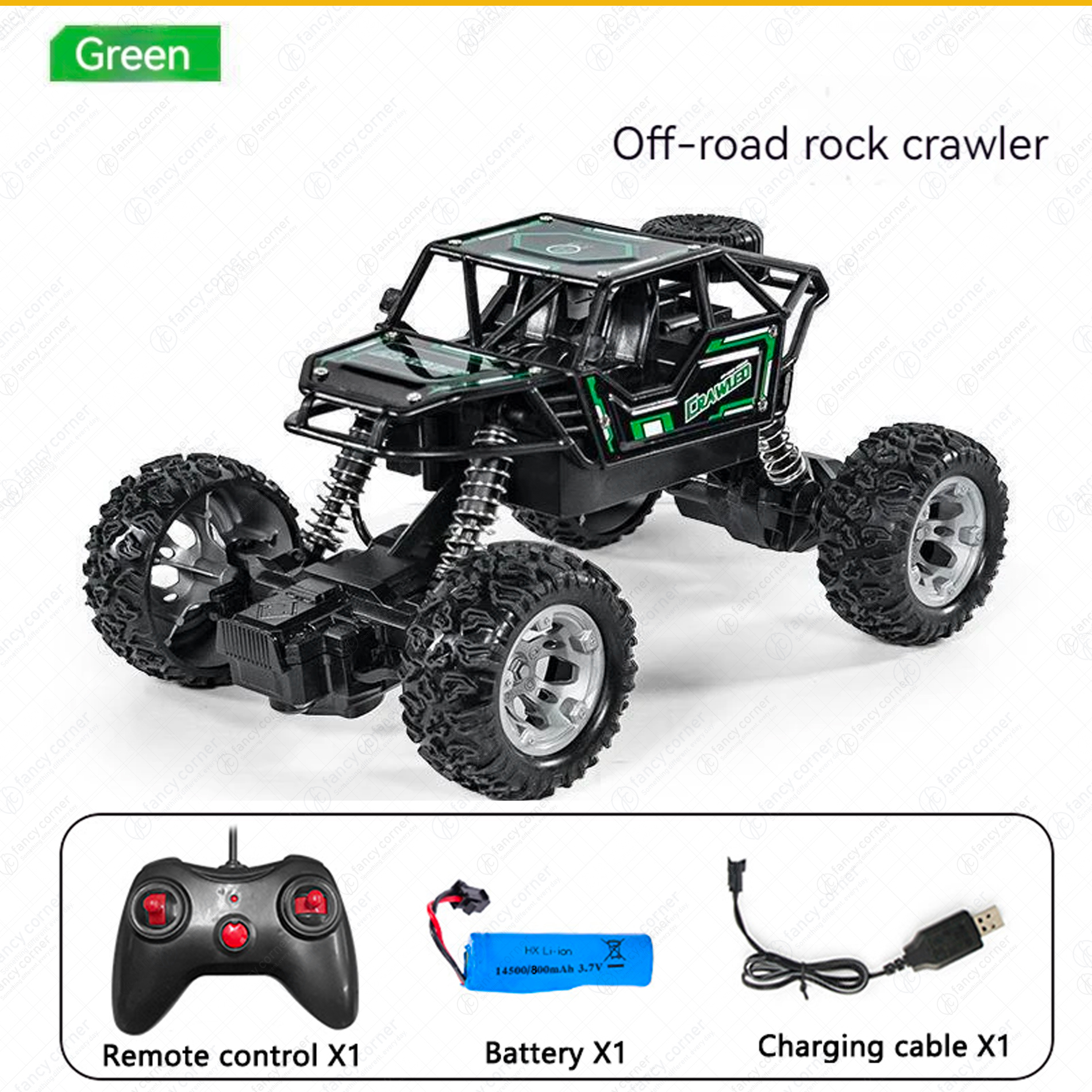 Rock Crawler Electric RC Vehicles Alloyed Remote Control Toy Car for ...