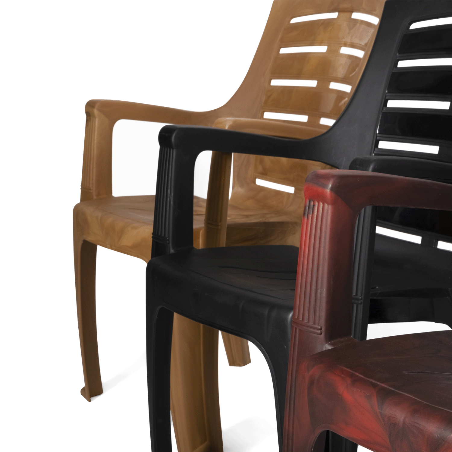 Phoenix vintage high back chair maroon black brown office chair living ...