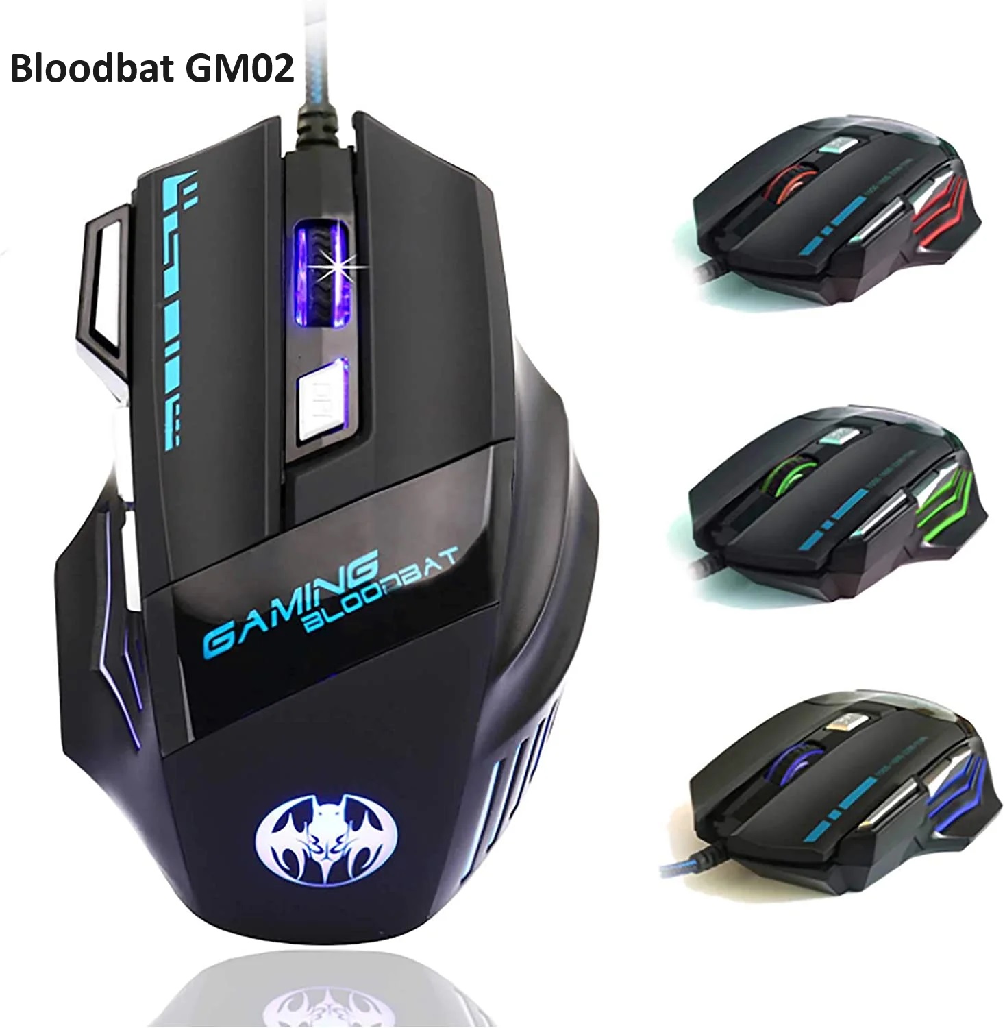 Gaming Mouse BloodBat - GM02 (7D) | Daraz.lk