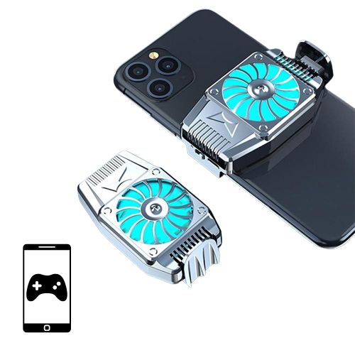 Universal Mini Mobile Phone Cooling Fan Radiator Turbo Hurricane Game ...