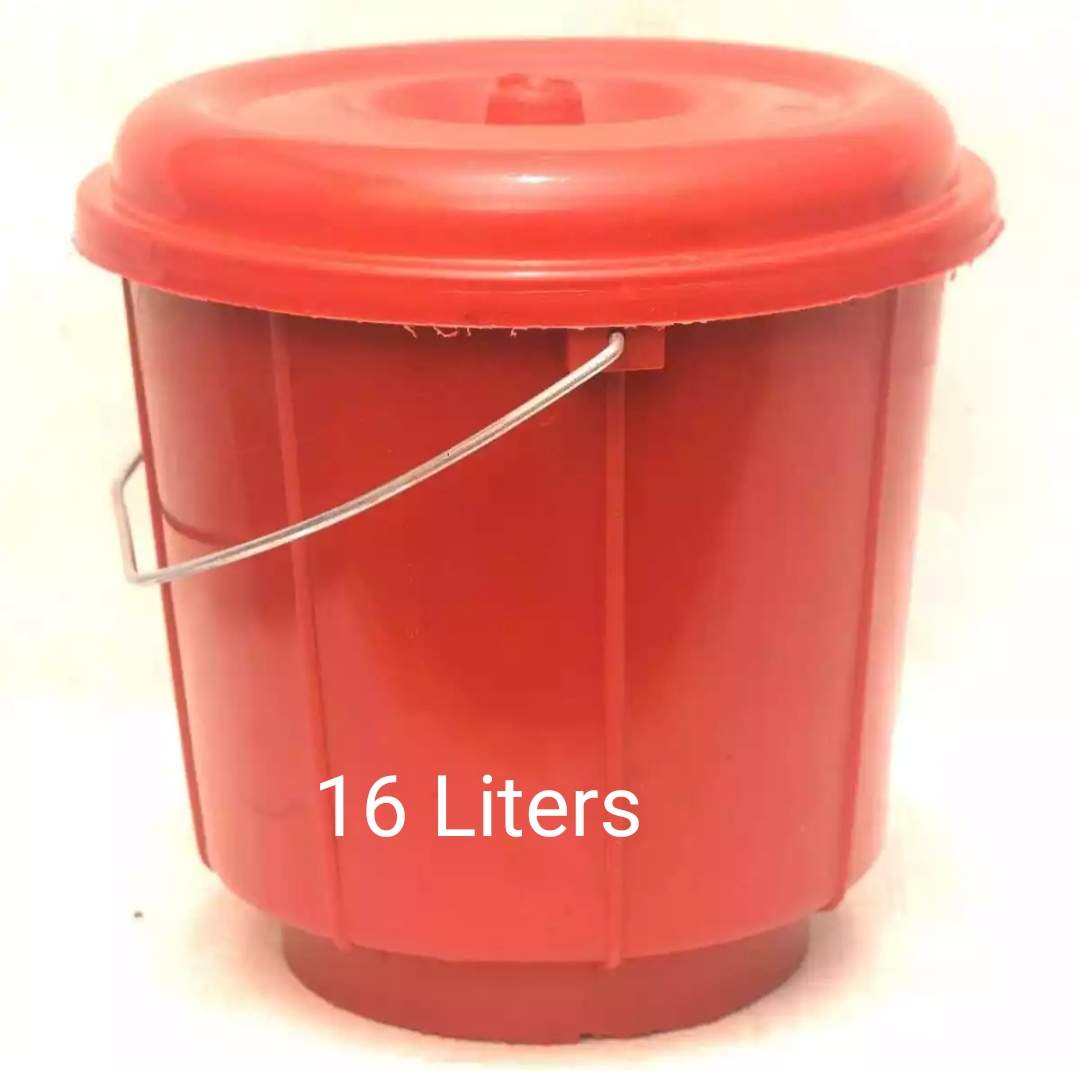 Plastic Bucket with Handel And 16 Liters | Daraz.lk