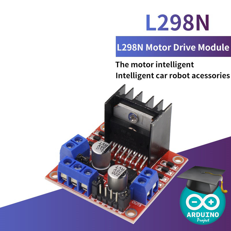 L298N Stepper Motor Drive Controller Board Module Dual H Bridge DC for ...