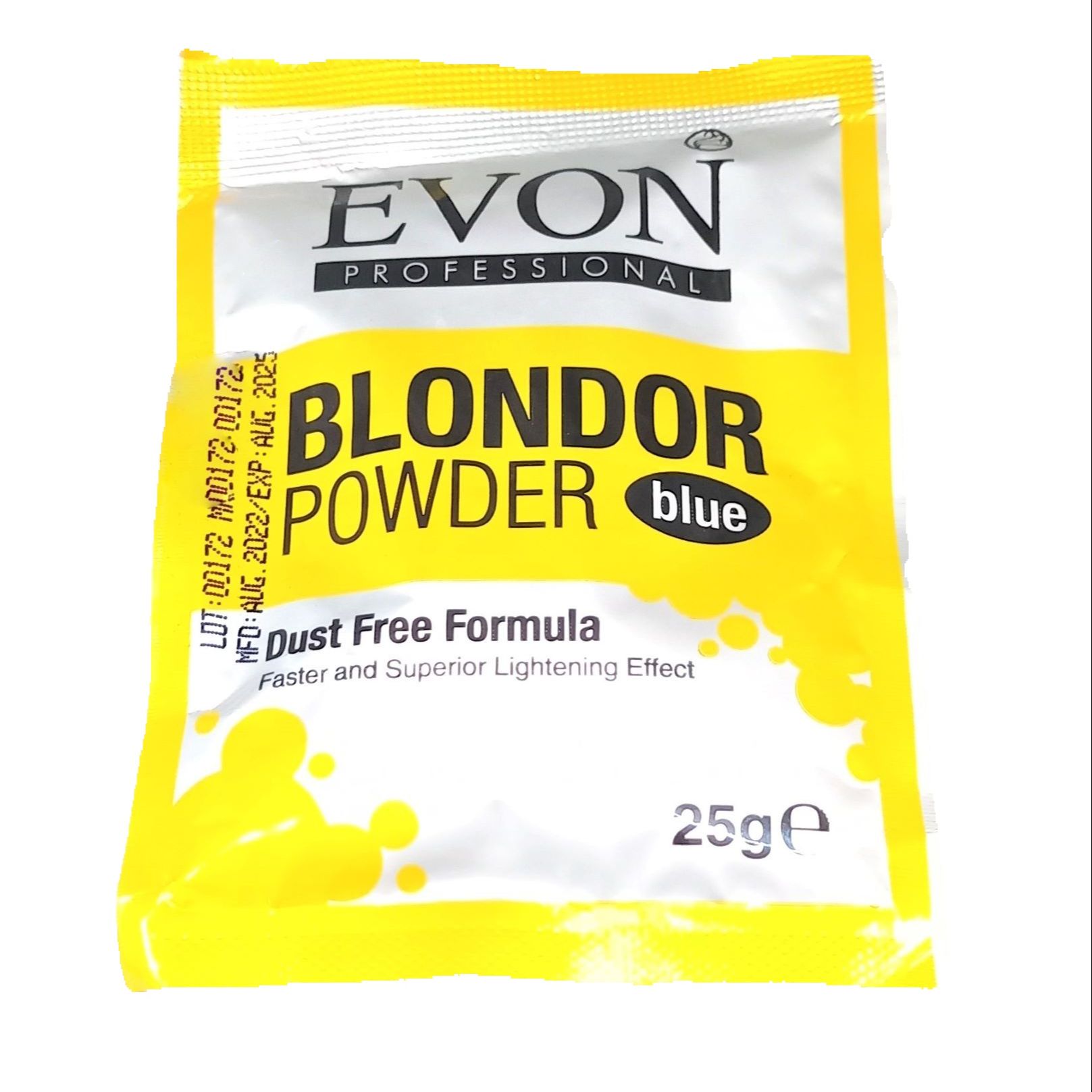 Evon Professional Blondor Powder Dust Free Formula Bleaching Powder 25g ...