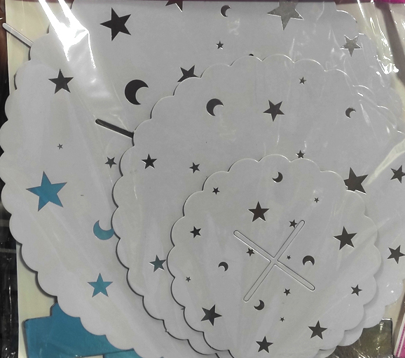 3 Tier Cardboard Cup Cake Stand Gold Daraz Lk