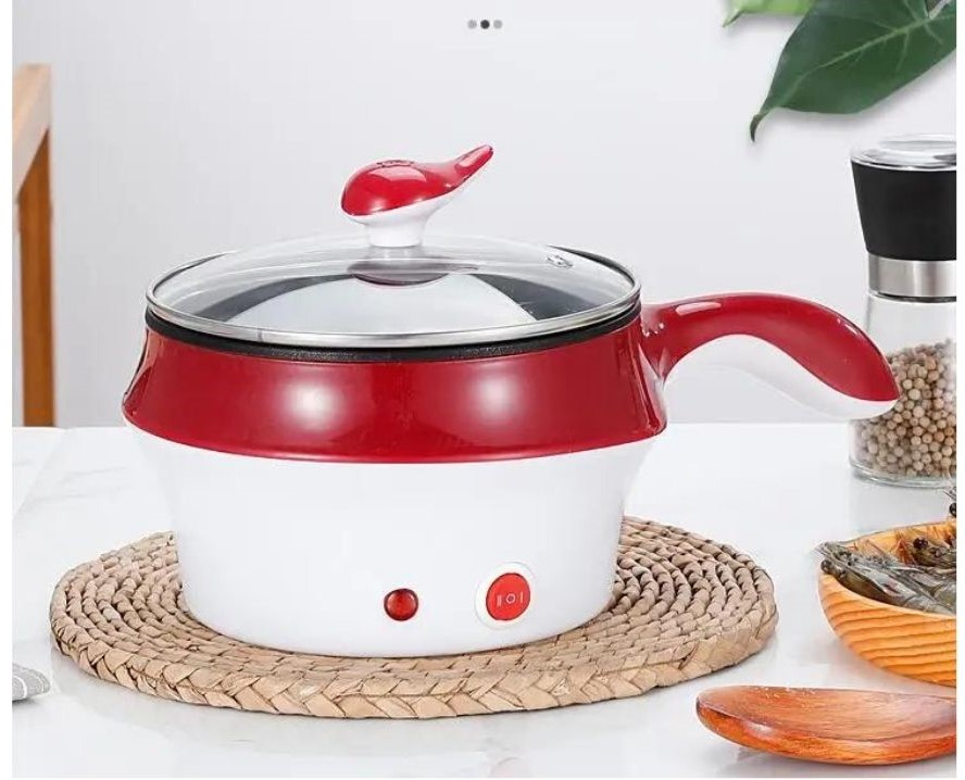 Electric Cooking Machine Double Layer Steamer 600W Mini Electric Pot ...