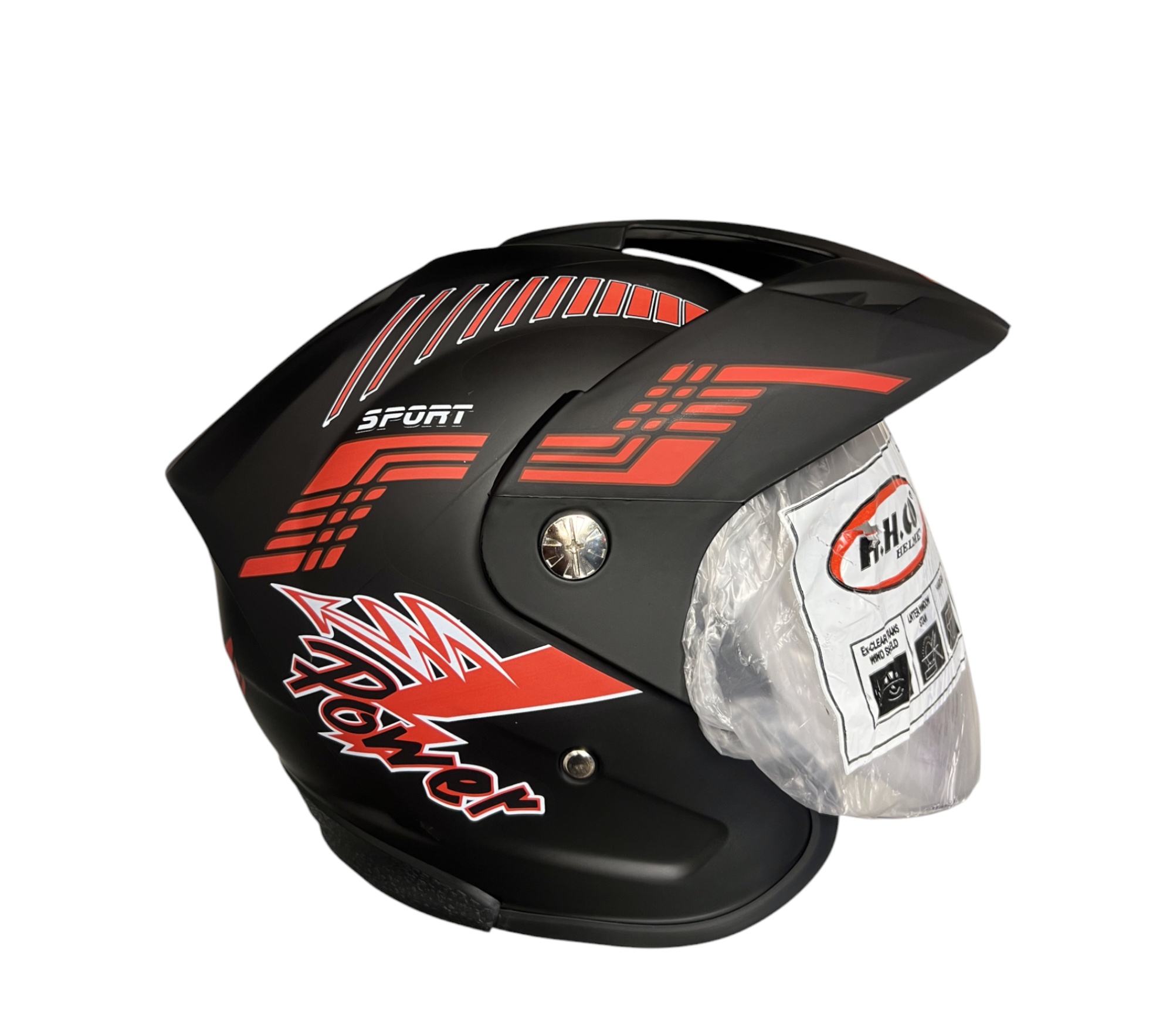 H.H.Co Smart Open Face Motor Bike Helmet - SLS Certified | Daraz.lk
