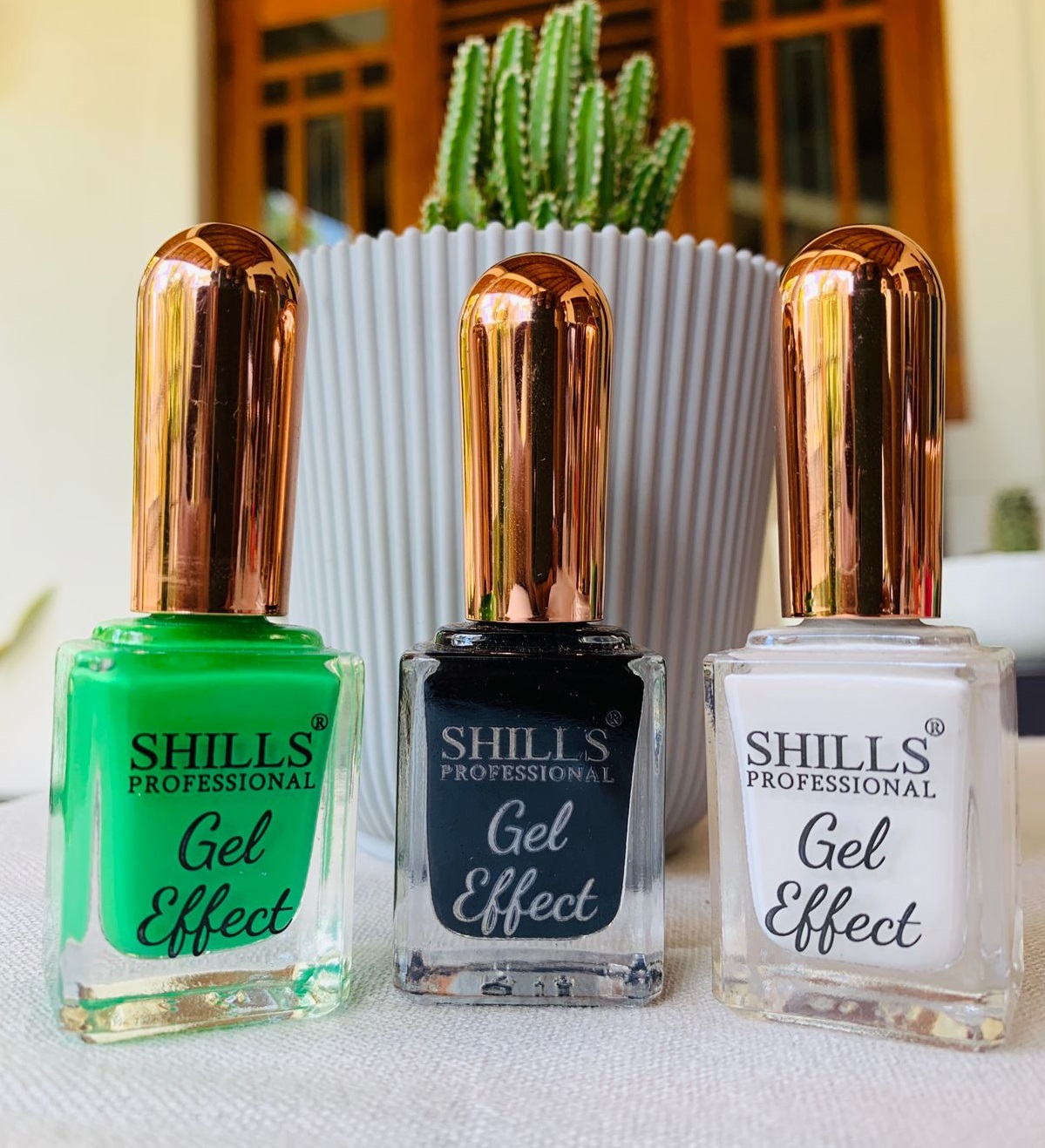 Shills Professional Gel Effect Nail Polish 1Pcs 12ml Nail Art Set ...