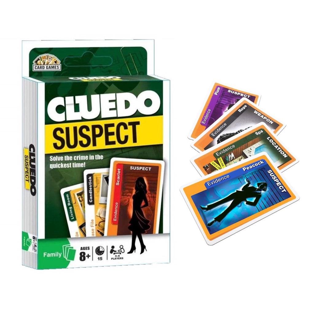 Cluedo Card Game Classic Mystery Game Leisure and entertainment ...
