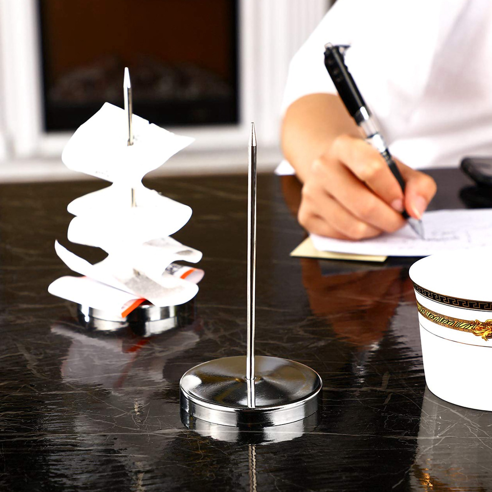 SODIAL(R) Safe Memo Holder Spike Stick for Bill Receipt Note Paper ...