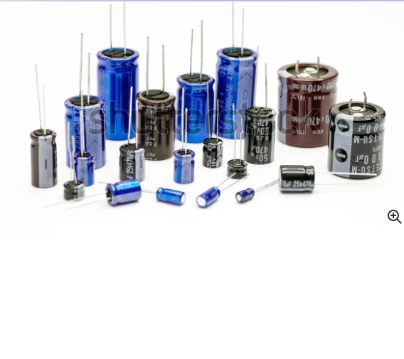 100uf 25v Aluminum aluminium al Al Electrolytic Capacitors 100 uf 25 v ...