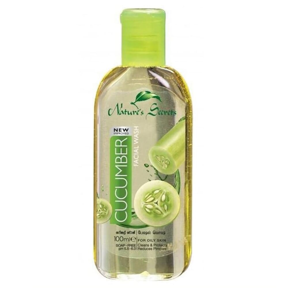 Nature's Secrets Cucumber face wash -100 ml | Daraz.lk