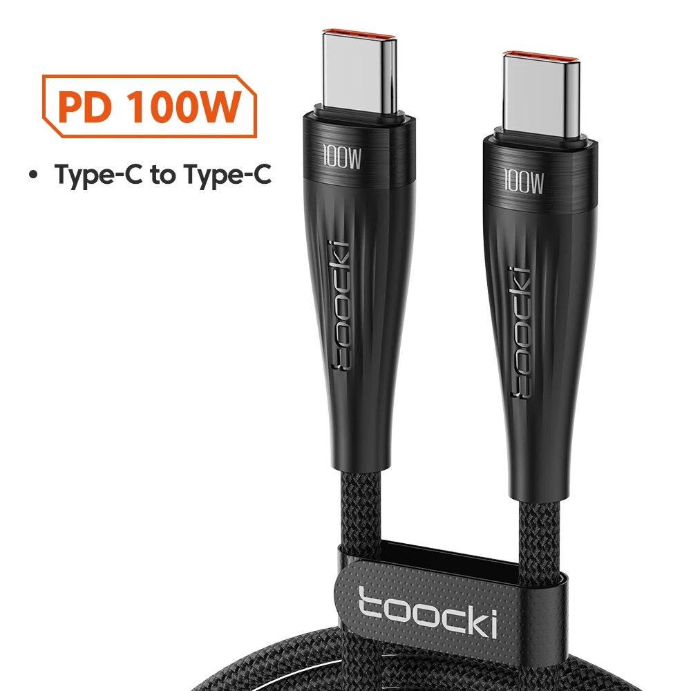 Toocki 240W USB Type C Cable for Samsung Huawei MateBook PD3.1 5A Fast ...