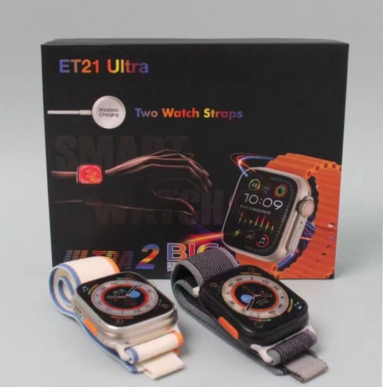 (ET21 Ultra) 1.99′′ Big Screen Double Straps Smart Watch Ultra Watch-Bluetooth Calling Smart ...