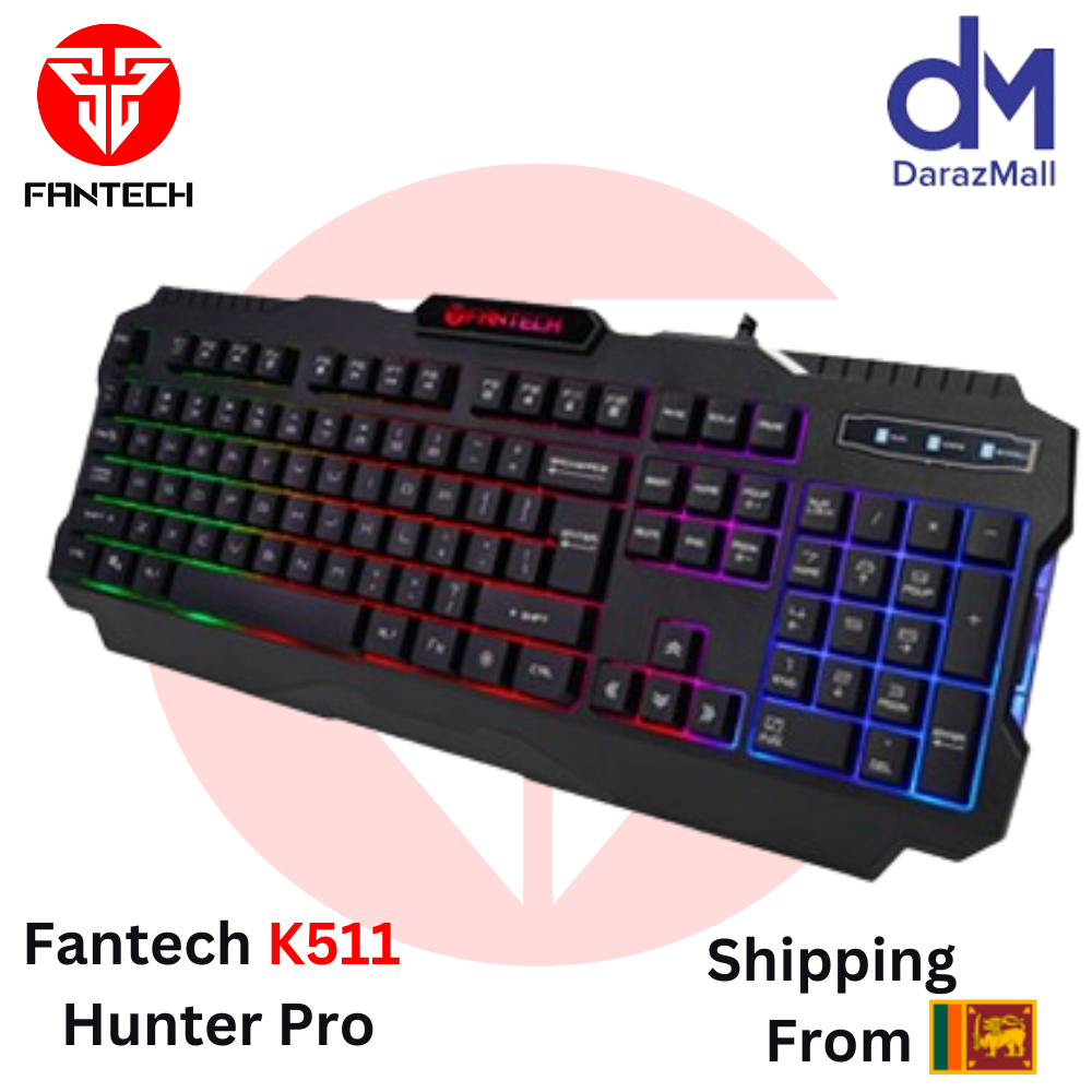 FANTECH K511 HUNTER PRO Backlit Pro Gaming Keyboard | Daraz.lk