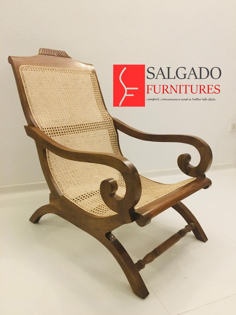 Veranda Easy Chair Capri Hansi Putuwa Sneak Header Teak Wood | Daraz.lk