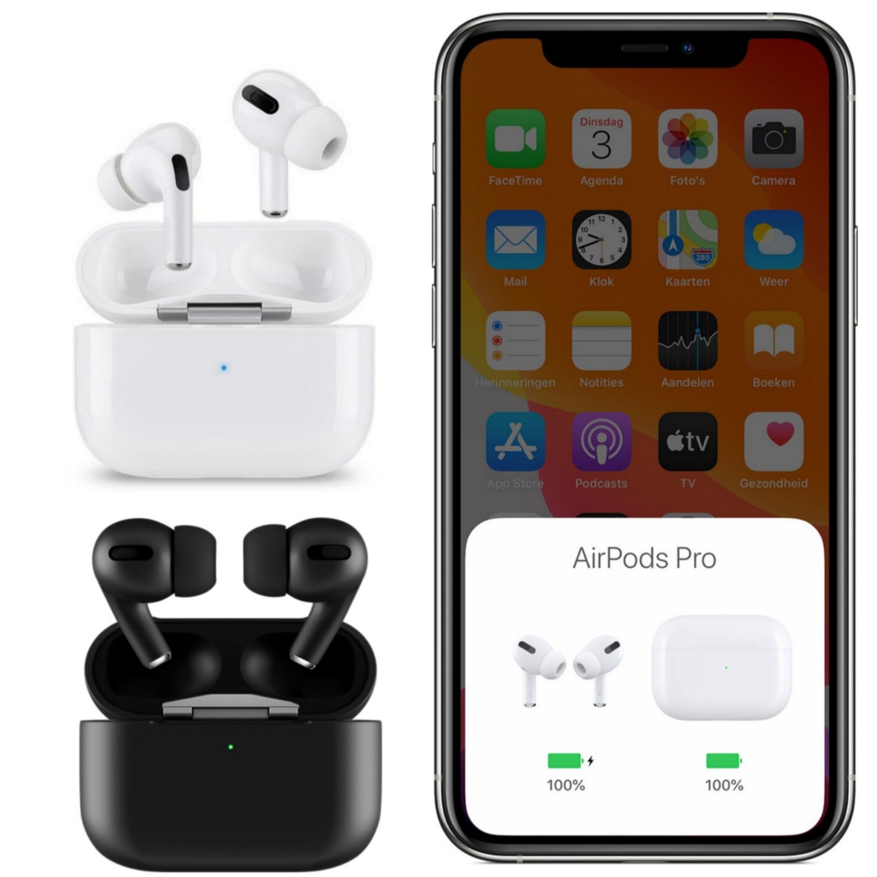 Wireless Airpod Pro 2nd Generation AAA Premium Clone EarBuds Pro Ultra ...
