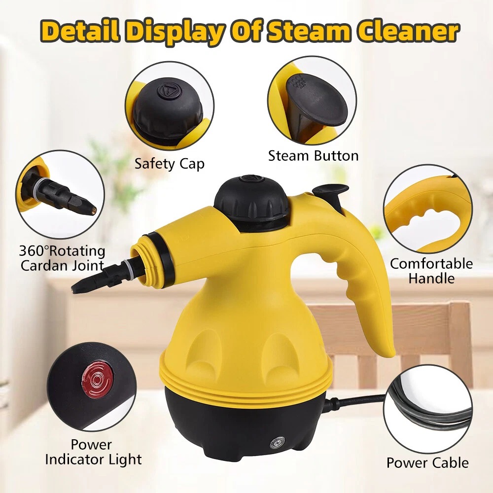 Generic Multi-Surface Handheld Steam Cleaner – High-Temperature ...