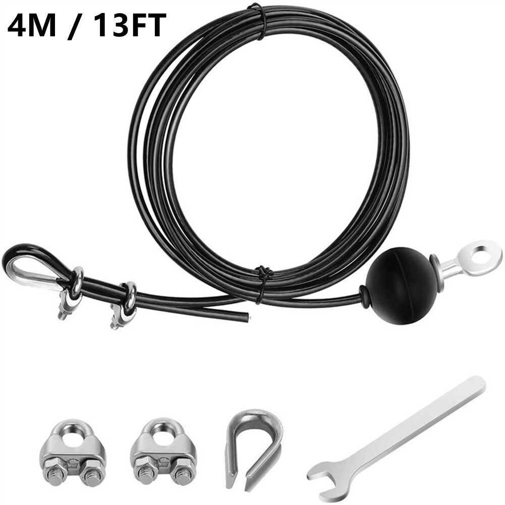 4M Gym Cable Wire Fitness Equipment DIY Household Wire Rope Adjustable ...
