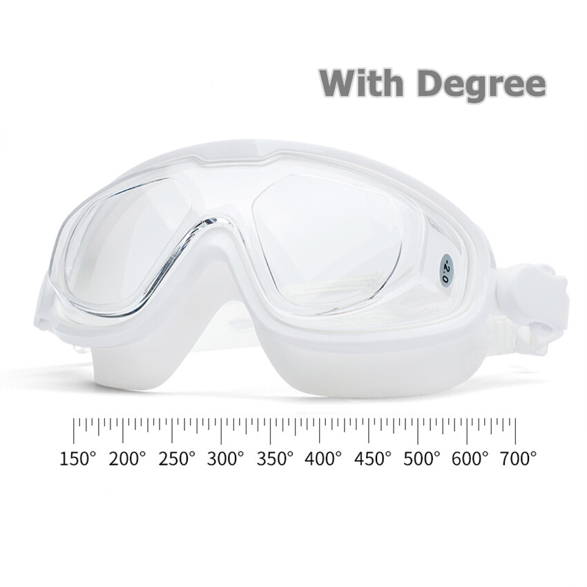AUS Adult Swimming Goggles With Power Professional Swim Goggles Myopia ...