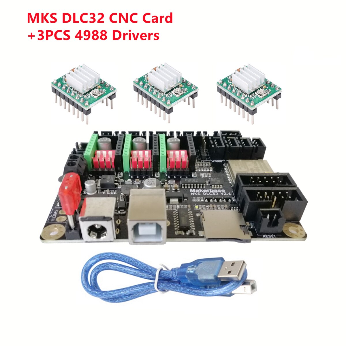 MKS DLC32 V2.1 TS24 CNC board controller 32 bit GRBL 3018 PRO MAX ...