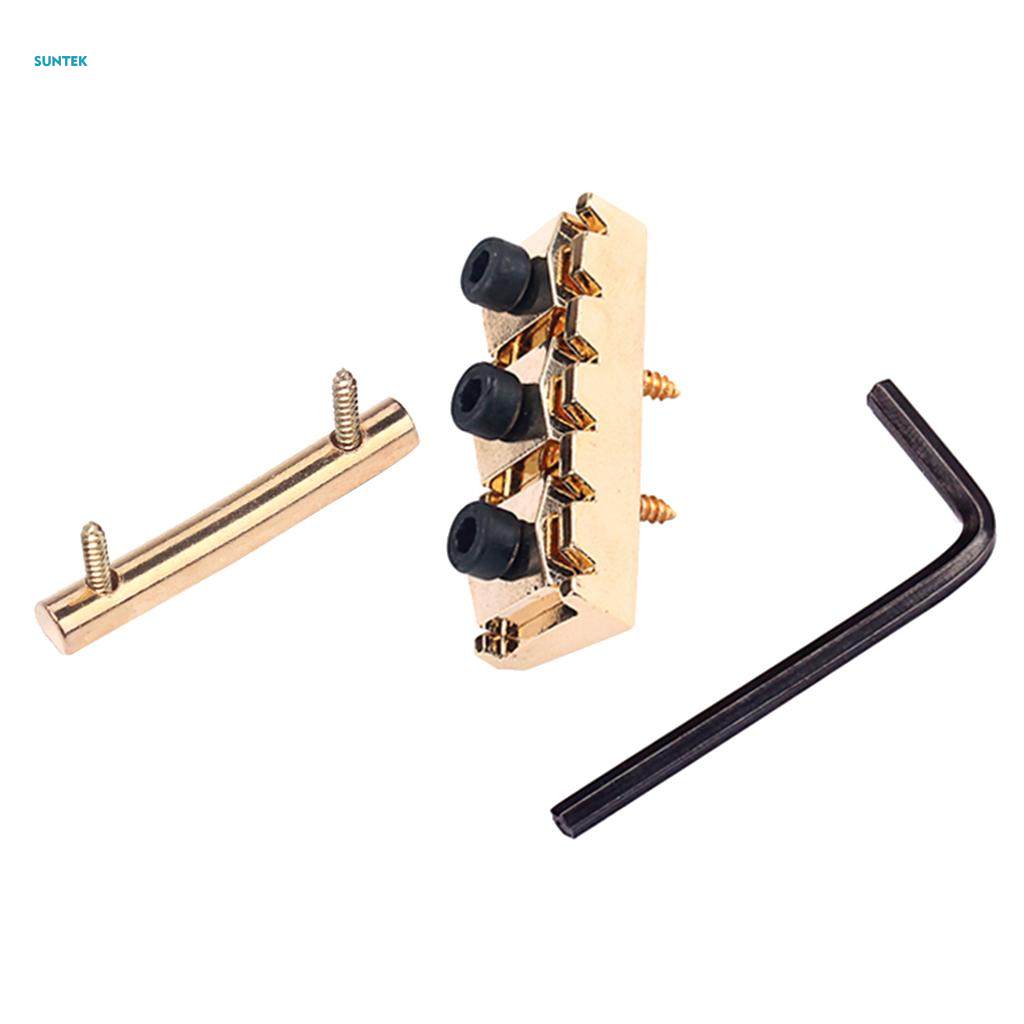 Electric Guitar String Retainer Bar + Locking Nut String Lock Golden ...
