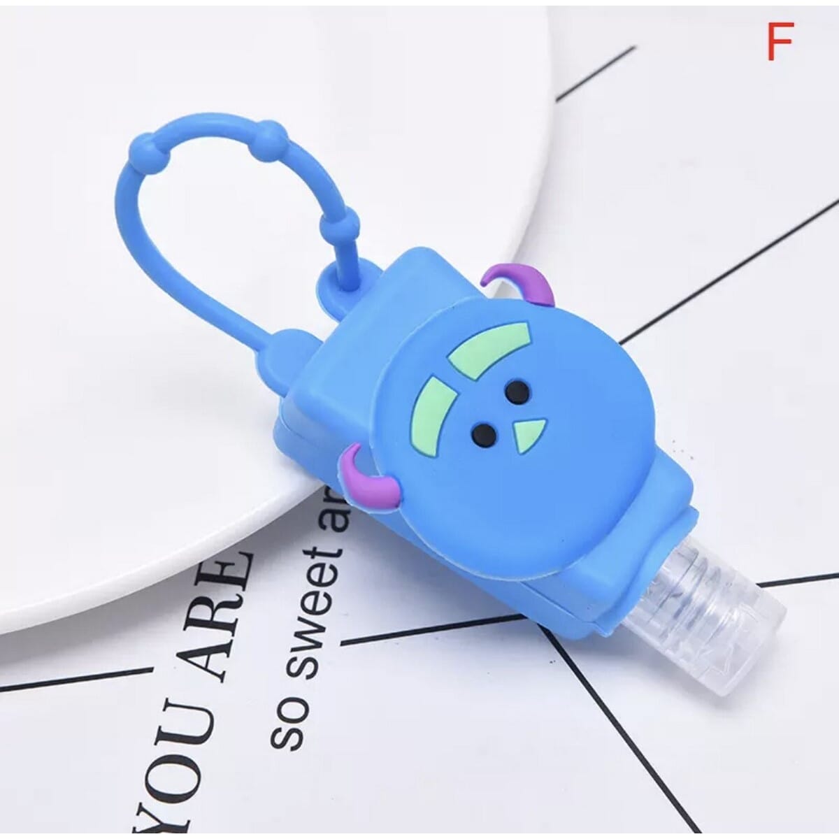 1PC 30ml Cute Silicone Mini Hand sanitize Hand Gel Holder Portable Safe ...