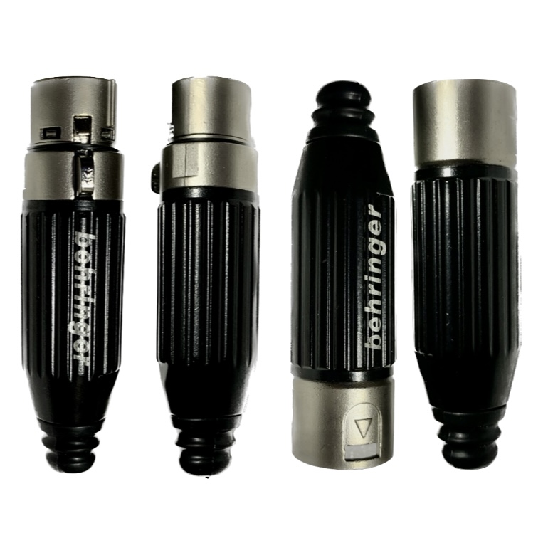 2 Pairs Premium Quality BEHRINGER XLR Male/Female Connectors | Daraz.lk