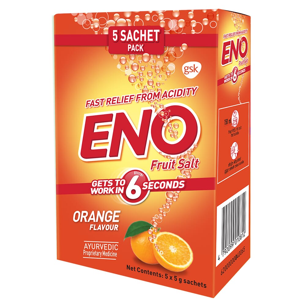 Eno Orange Flavour 5's Pack | Daraz.lk