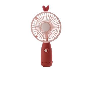 Handheld Rechargeable Fan - Pink | Daraz.lk