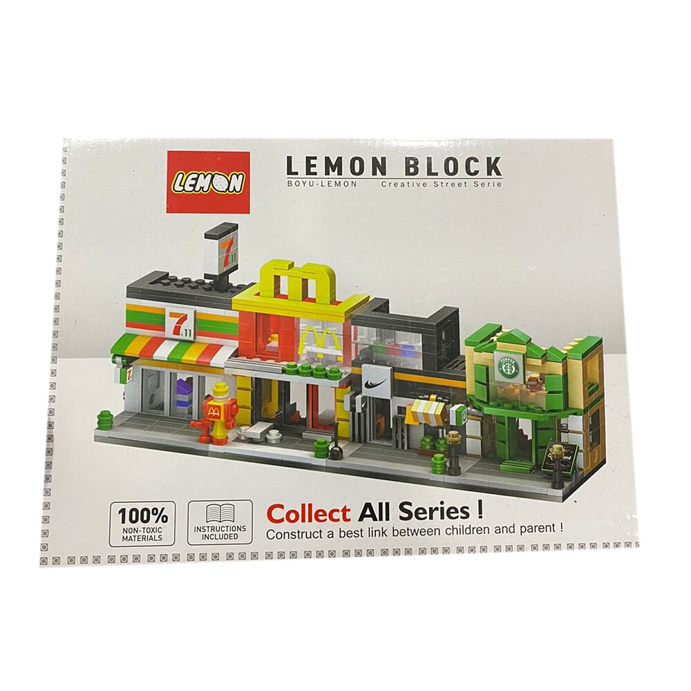 Lemon Block Creativity Street Series 100% Non-Toxi Materials ...